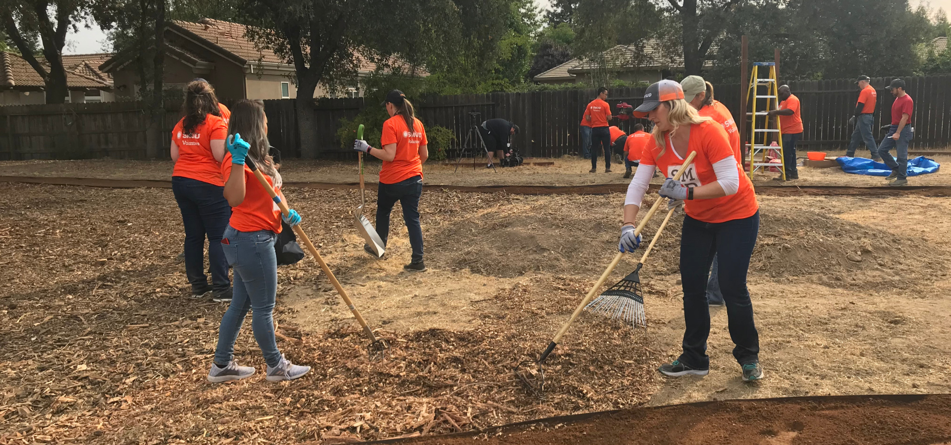 SMUD Installs Crisis Nursery Nature Trail